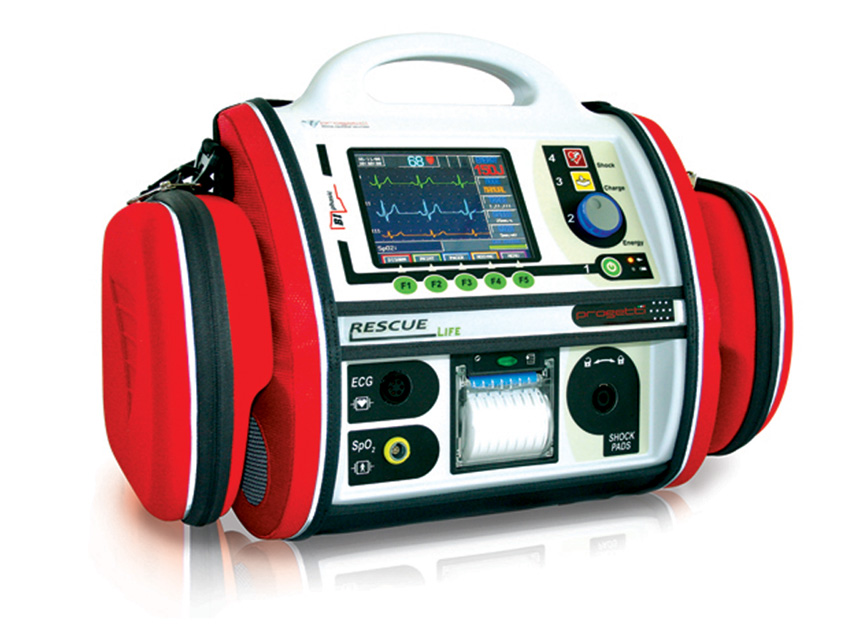 RESCUE LIFE AED DEFIBRILLATOR with pacemaker - Other languages