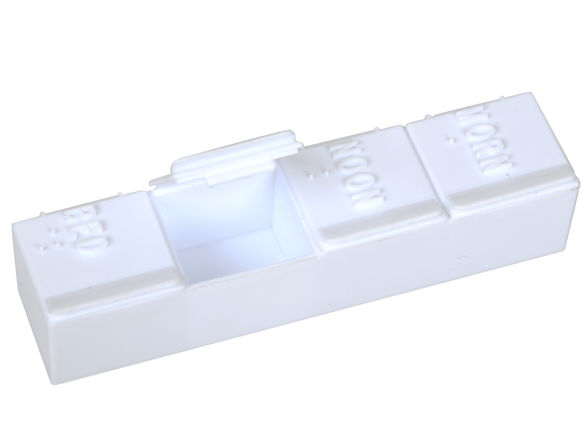 DAILY PILL BOX - white - blister