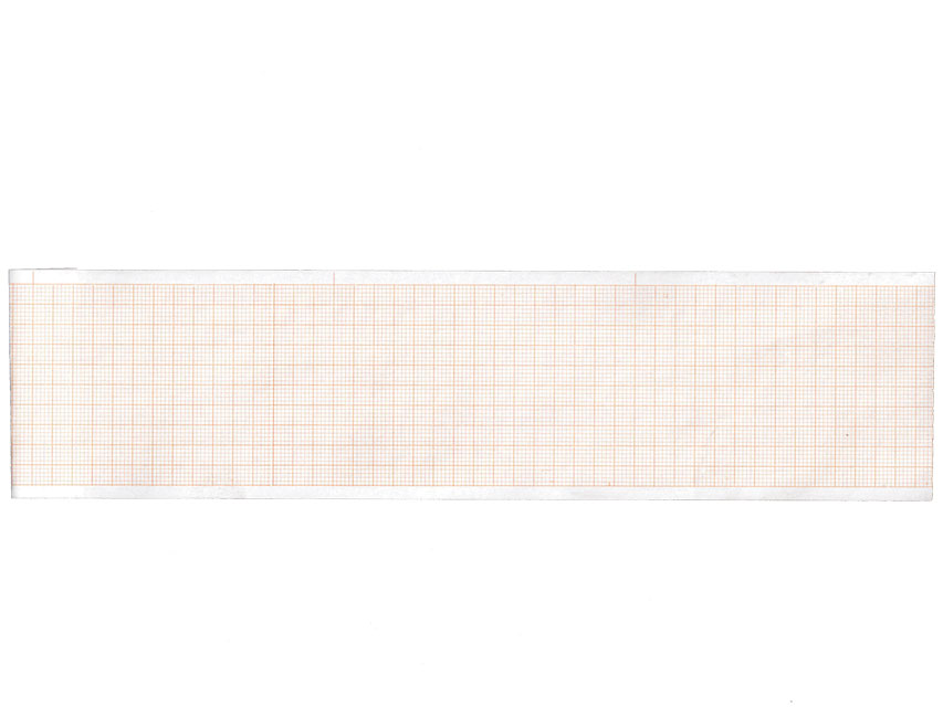 ECG thermal paper 57x13 mm x m roll - green grid