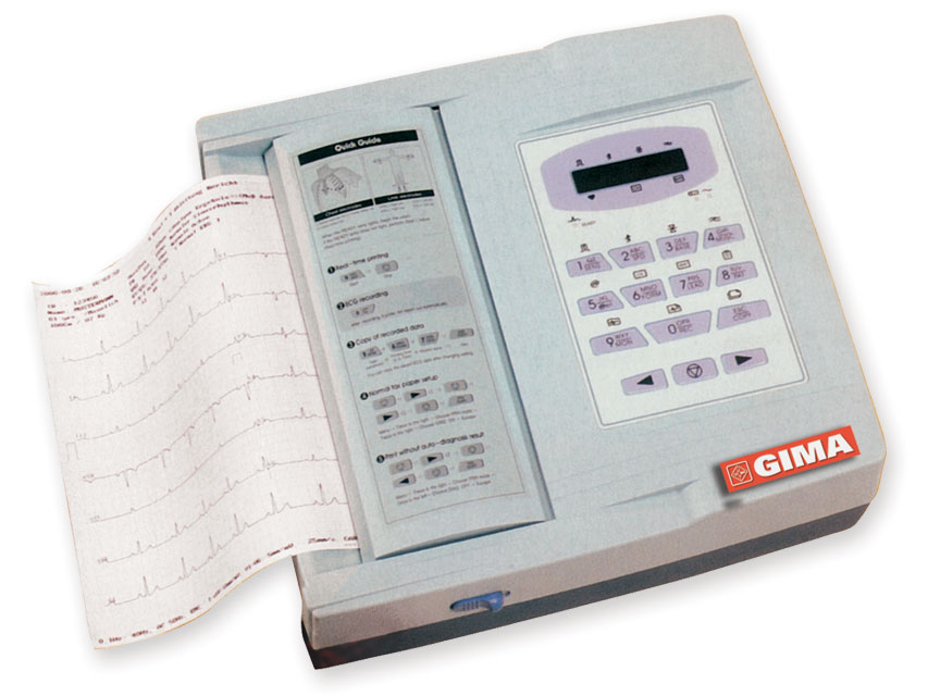 CARDIOGIMA 12 ECG - 3-6-12 channels