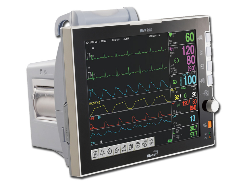 GIMA BM7 MULTIPARAMETER MONITOR - 7 ch ECG
