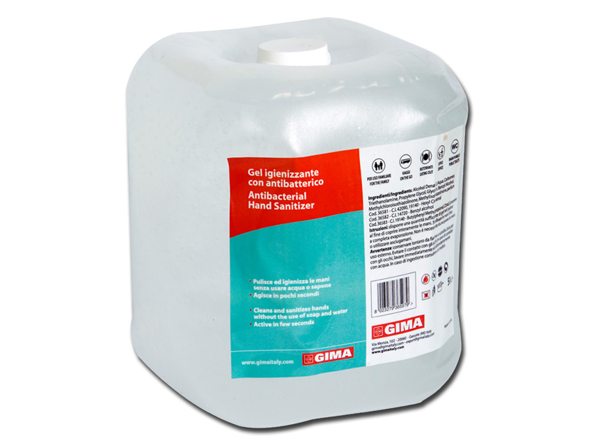 ANTIBACTERIAL GEL - tank 5 l - transparent